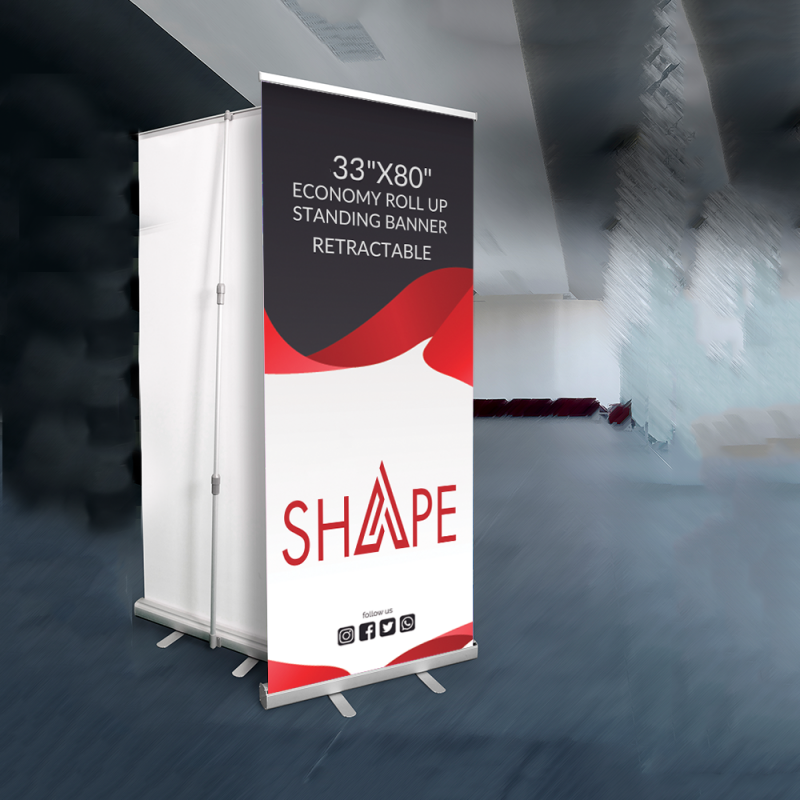 Standard Retractable Roll Up Banners | Sign Squads